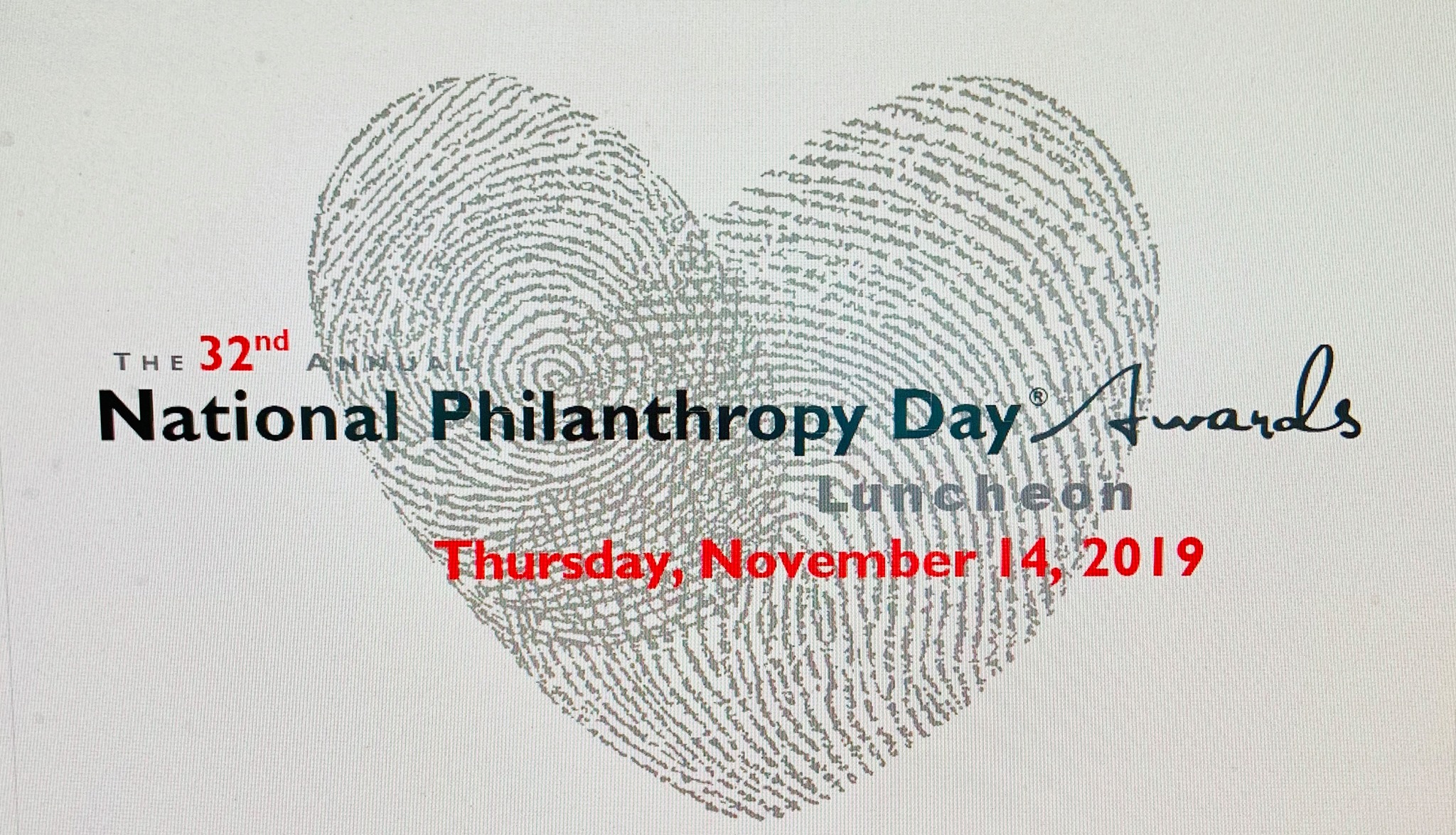 National Philanthropy Day